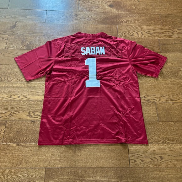 Shirts | Brand New Nick Saban Jersey Alabama Crimson Tide Adult | Poshmark